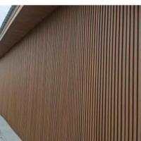 China WPC Great Wall Panel 219mm Gen 1 Waterproof Exterior Wall Cladding 8 Colors for sale
