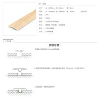 China SPC Flooring Trims & Accessories Complete System Waterproof Edge Trim Skirting Stair Nosing for sale