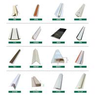 China PVC Wall Panel Trims & Accessories Decorative Lines Corner Trim Skirting Board for sale