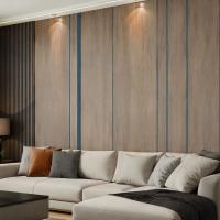 China 400mm V Groove Wall Panels Waterproof Polyvinyl Chloride Wall Panel for sale