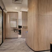 China Standard Sizes PVC Partition Board 400x26mm Waterproof Room Divider Panel for sale