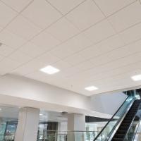 China PVC Square Ceiling Tiles 595x595mm Commercial Ceiling PVC Panels for sale