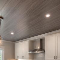 China V Groove PVC Wall Panels Waterproof PVC Ceiling Wall Panels 7mm- 8.5mm for sale