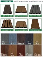 China Wood Plastic Composite Wall Panel 219x26mm WPC Exterior Wall Panel Anti Corrosion Anti Termite for sale