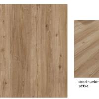 China Medium Brown Wood Pattern SPC Wall Panels For Bathroom / Retail Wall for sale