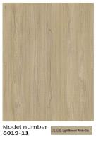 China Cream / Off White Wood Pattern Wall Panels For Bathroom / Kitchen for sale