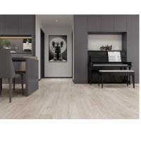 China Home Beige SPC Flooring, Rigid Core Waterproof Stone Composite Flooring for sale