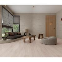 China Home Beige SPC Flooring, Rigid Core Waterproof Stone Composite Flooring for sale