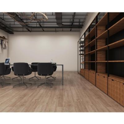 China Light Brown / White Oak SPC Flooring Waterproof Click Lock Plank Flooring 4mm 5mm 6mm 8mm for sale