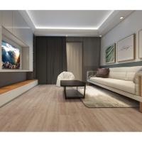 China Light Brown / White Oak SPC Flooring Waterproof Click Lock Plank Flooring 4mm 5mm 6mm 8mm for sale