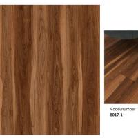 China Dark Brown / Walnut SPC Flooring Waterproof Click Lock Plank Flooring for sale