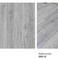 China Light Grey SPC Flooring Waterproof 4mm 5mm 6mm 8mm Thickness for sale