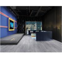 China Light Grey SPC Flooring Waterproof 4mm 5mm 6mm 8mm Thickness for sale