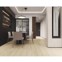 China Cream / Off White SPC Flooring Waterproof SPC Click Lock Flooring For Home / Hotel for sale