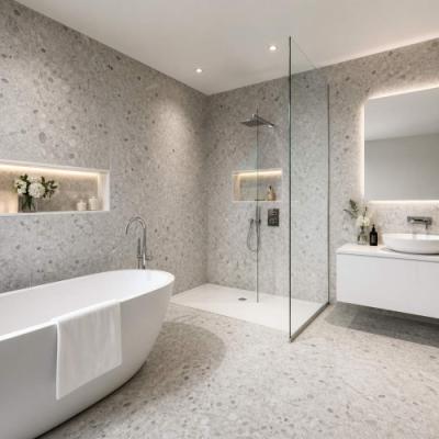 China Stone Plastic Composite Wall Panel SPC Wall Board Multiple Colors Available for sale