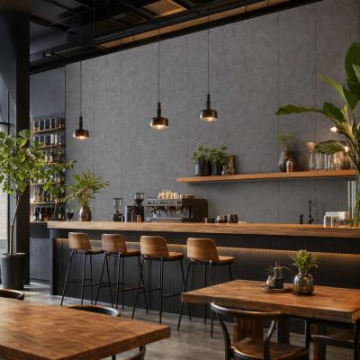 China UV Coating Scratch Resistant SPC Wall Panels No Formaldehyde for sale