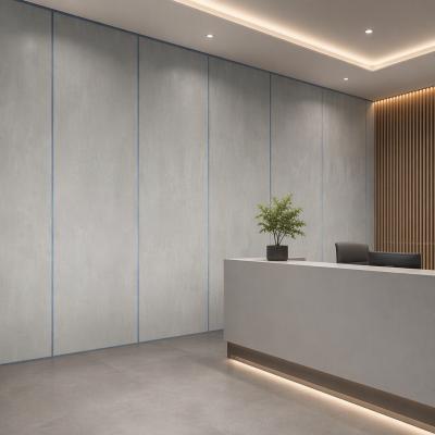 China Multiple Colors PVC Stone Wall Panels 600mm Wide Waterproof Wall Board 5 Models for sale