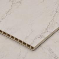 China 400mm V Groove Wall Panels Waterproof Polyvinyl Chloride Wall Panel for sale