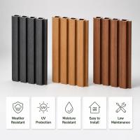 China Waterproof Anti Termite WPC Wall Panels and Exterior Cladding 180x24mm for Privacy Screens for sale