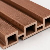 China WPC Exterior Wall Siding Panels Decorative Facade Cladding for Outdoor Residential Projects Houses for sale