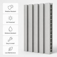 China Practical and cost-effective impact-resistant wall panels for modern WPC gyms, featuring a dual-layer SPC structure and high-density bamboo material for sale
