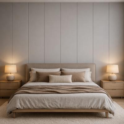 China 400mm Matte Skin-Feel PVC Wall Panel Soft Touch Wall Panel for sale