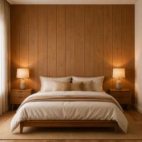 China 400mm V-Groove PVC Wall Panel Honeycomb Core Wall Panel for sale