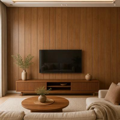 China 400mm V-Groove PVC Wall Panel Honeycomb Core Wall Panel for sale