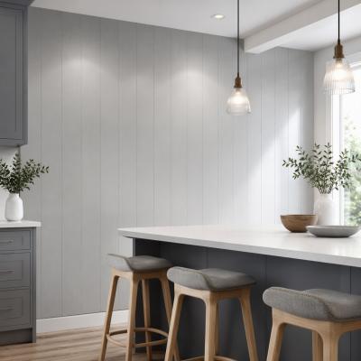 China 400mm UV Coated PVC Wall Panel Scratch Resistant Wall Panel for sale