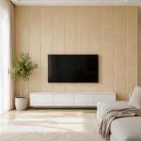 China 500mm V-Groove PVC Wall Panel HD Film Waterproof Wall Panel for sale