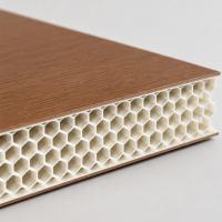 China 400mm V-Groove PVC Wall Panel Honeycomb Core Wall Panel for sale