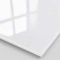 China 400mm High Gloss PVC Wall Panel for Bathroom White Waterproof Wall Panel for sale