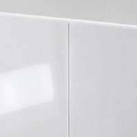 China 400mm High Gloss PVC Wall Panel for Bathroom White Waterproof Wall Panel for sale