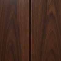 China 400mm 8mm V-Groove PVC Wall Panel for Living Room Wood Grain Wall Panel for sale