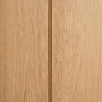 China 500mm V-Groove PVC Wall Panel for Office HD Film Waterproof Wall Panel for sale