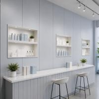 China 600mm V-Groove PVC Wall Panel for Shop Co-extrusion 9mm Wall Panel for sale