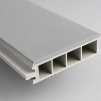 China 600mm V-Groove PVC Wall Panel for Shop Co-extrusion 9mm Wall Panel for sale