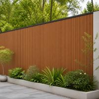 China Fade Proof UV Resistant WPC Wall Boards for Outdoor Patio Garden Walls for sale