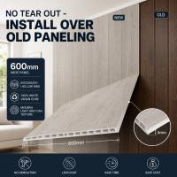 China Basement Renovation SPC Wall Panels No Tear Out Fast Install Over Old Paneling for sale