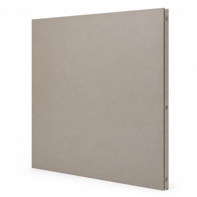 China Soft Touch Matte SPC Wall Panels Beige Grey Velvet Finish Waterproof Interior Cladding for sale