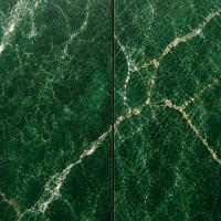 China Verde Green Marble SPC Wall Panels White Gold Vein Waterproof Interior Cladding for sale