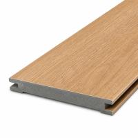 China Rigid Core WPC Wall Cladding Panel 155x20mm Snap Tongue Groove Interior Wall for sale