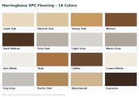 China 4mm Herringbone SPC Flooring Click Lock Waterproof Rigid Core 600x120mm 16 Colors for sale