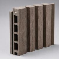 China WPC Construction Site Hoarding Panel 219x26mm Reusable Fence Wall Board for sale