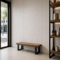 China Warm White Brick Effect SPC Wall Panels for Convenience Store and Retail Interior for sale