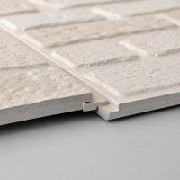 China Warm White Brick Effect SPC Wall Panels for Convenience Store and Retail Interior for sale