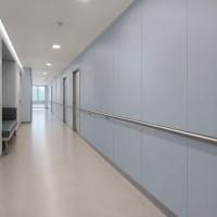 China PVC Wall Panel for Hospital Corridor and Nursing Home Hygienic Wall Cladding for sale