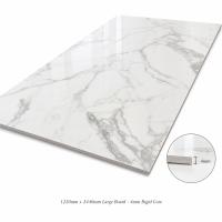 China SPC Wall Panel Marble Pattern Accent Wall Board Anti Scratch for Living Roo  m Interiors for sale
