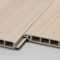 China 600mm Wide Pale Birch Wood Grain PVC Wall Panel for School Classroom and Corridor Cladding for sale