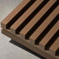 China Anti Termite WPC Fluted Board 219x26mm Exterior Facade Cladding W aterproof for sale